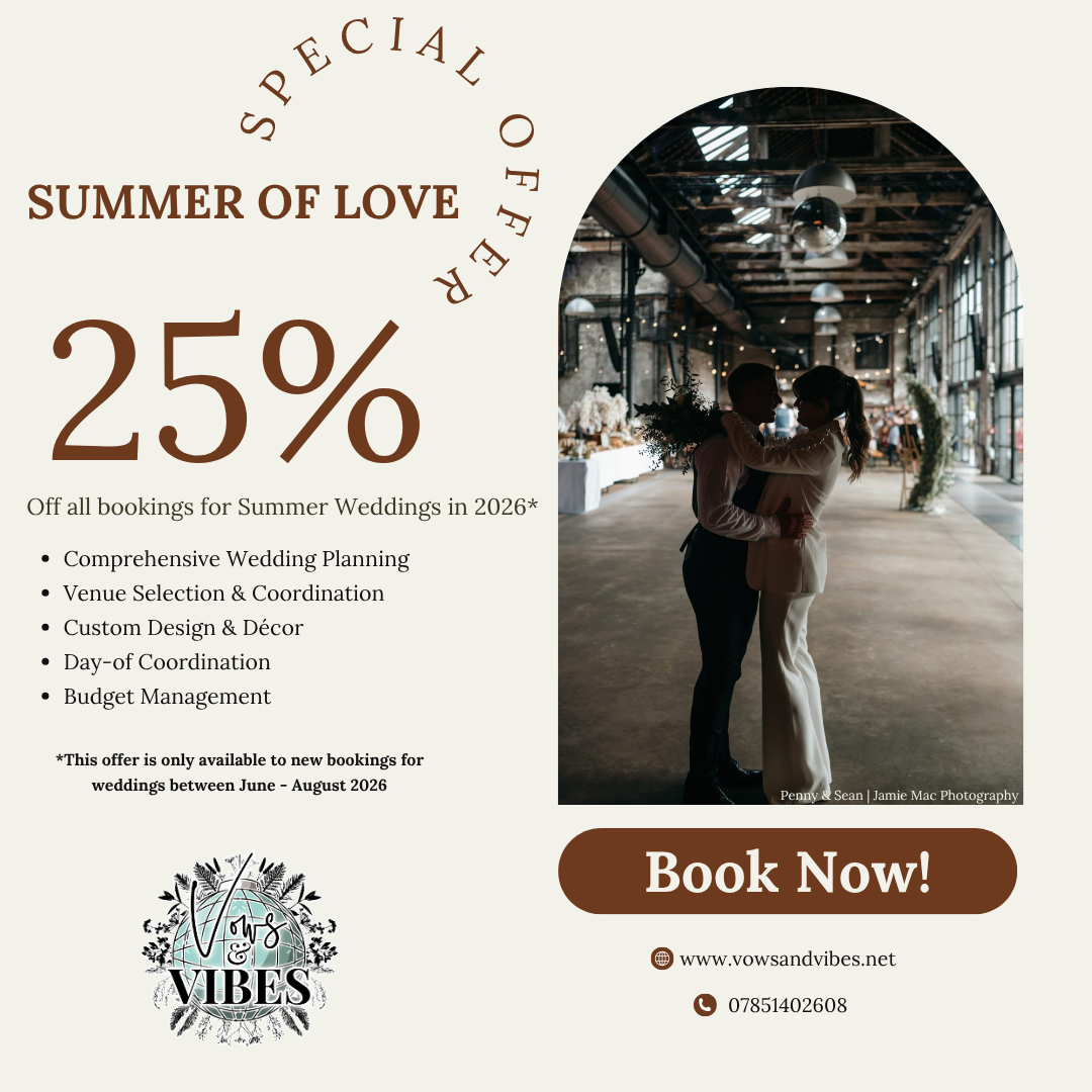 Vows & Vibes – Wedding Coordination & Event Management